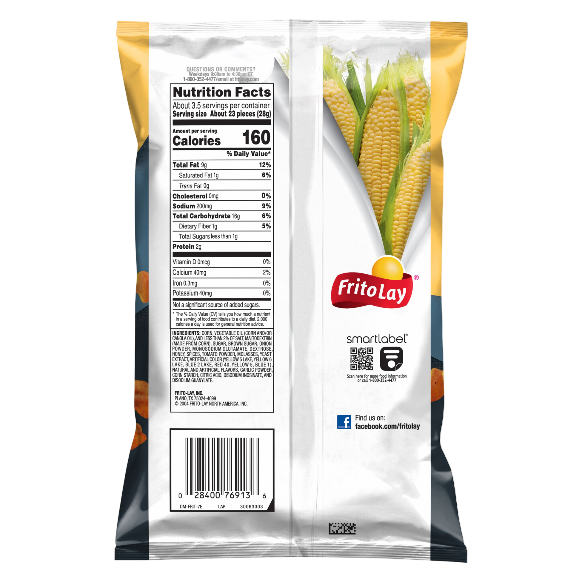 Fritos Honey BBQ Flavor Twists, 3.375oz - Delivered In As Fast As 15 ...