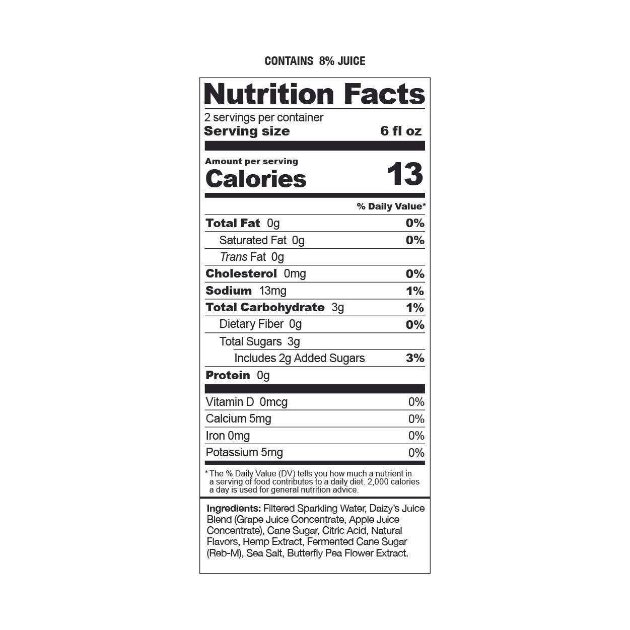 Daizy's 10mg THC Grape Soda 12oz Can - Delivered In As Fast As 15 ...