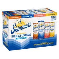 Skimmers Vodka Iced Tea Variety Pack 8pk 12oz Can 4.5% ABV - Delivered ...
