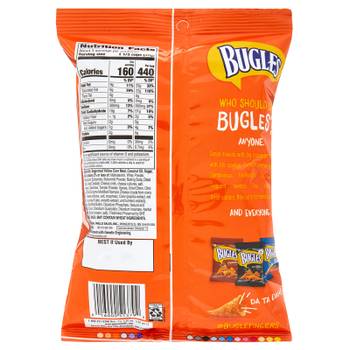 Bugles Nacho Cheese Crispy Corn Snacks 3oz - Delivered In As Fast As 15 ...