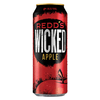 Redd's Wicked Apple Ale Single 24oz Can 8.0% ABV - Delivered In As Fast ...