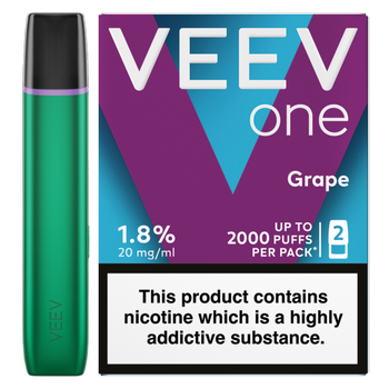Veev One Freshly Green & Grape Bundle : fast delivery by App or Online
