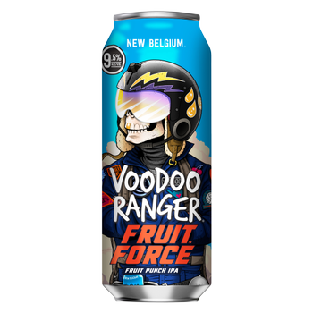 New Belgium Voodoo Ranger Fruit Force IPA Single 19.2oz Can 9.5% ABV ...