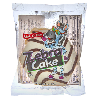 Little Debbie Zebra Cake 3.1oz : Snacks fast delivery by App or Online