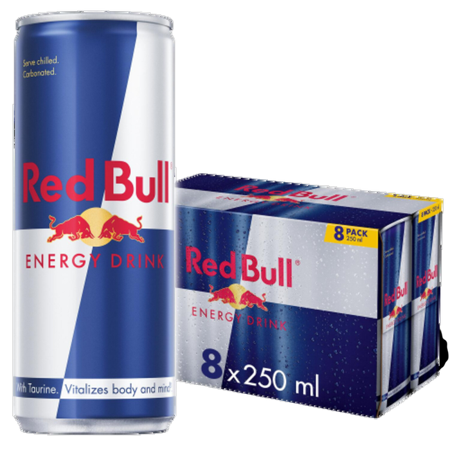 Red Bull Energy Drink, 8 x 250ml : Drinks fast delivery by App or Online