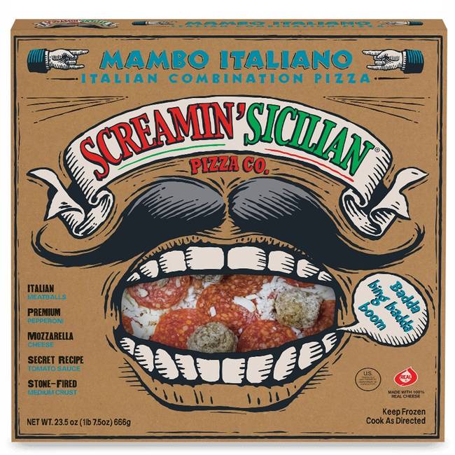 Screamin Sicilian Mambo Italiano Pizza, 23.5oz. - Delivered In As Fast ...