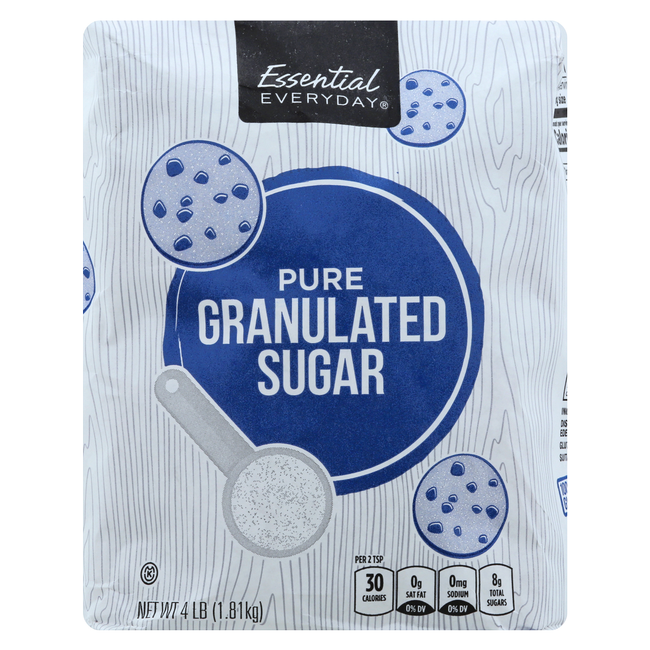 Essential Everyday Granulated Sugar 4lb - Delivered In As Fast As 15 ...