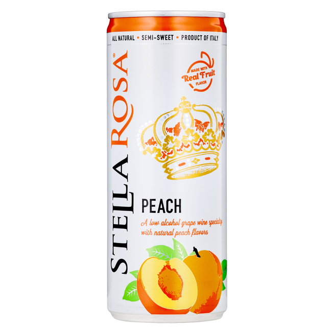 Stella Rosa Peach 2-pk Cans 250ml : Alcohol fast delivery by App or Online