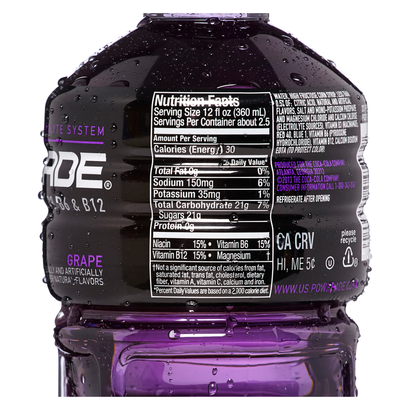 Powerade Grape 32oz : Drinks fast delivery by App or Online