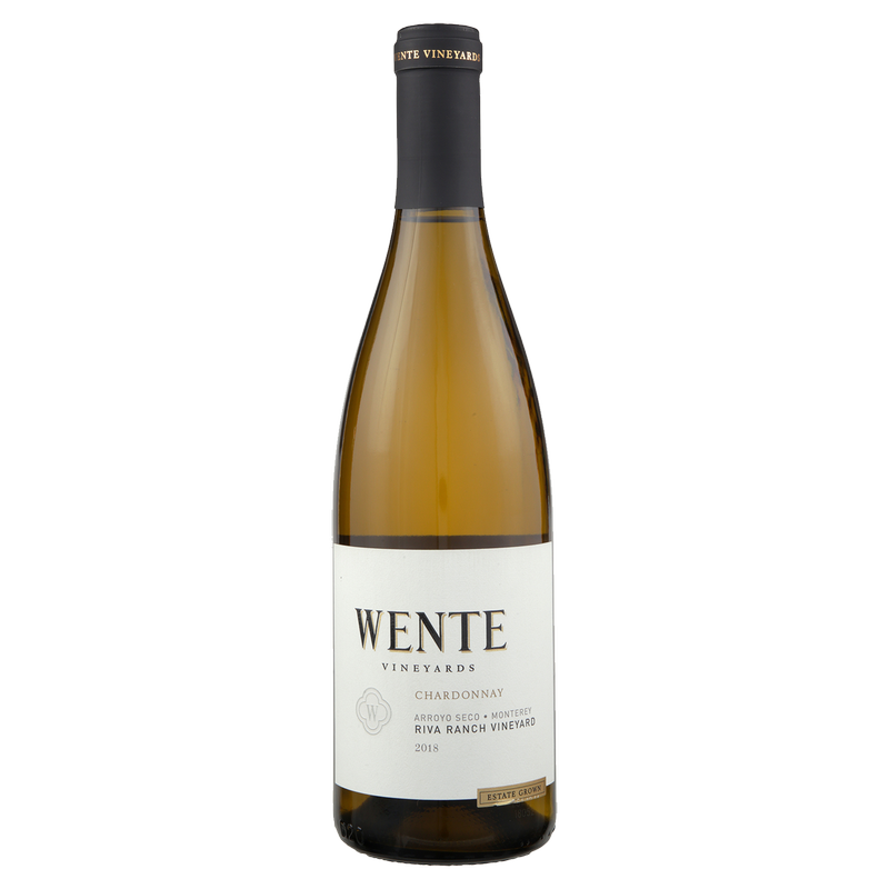 Wente Vineyards Chardonnay Riva Ranch Vineyard Arroyo Seco 750 ml ...