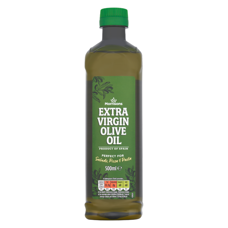 Morrisons Extra Virgin Olive Oil, 500g : Food Cupboard fast delivery by ...