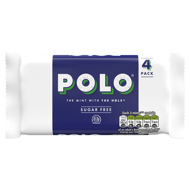Polo Sugar Free, 4 x 33.4g : Snacks fast delivery by App or Online