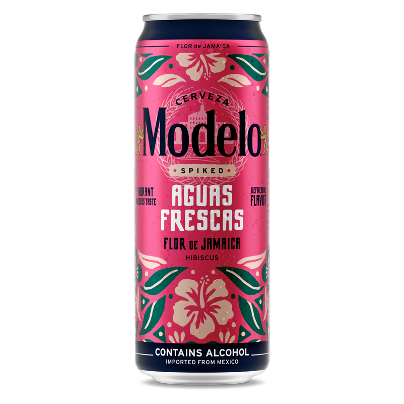 Modelo Spiked Aguas Frescas Flor de Jamaica 12oz Can 4.5% ABV ...