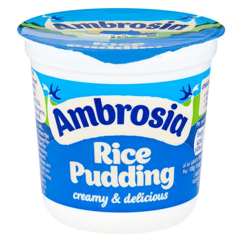 Ambrosia Rice Pudding, 150g : Food Cupboard fast delivery by App or Online