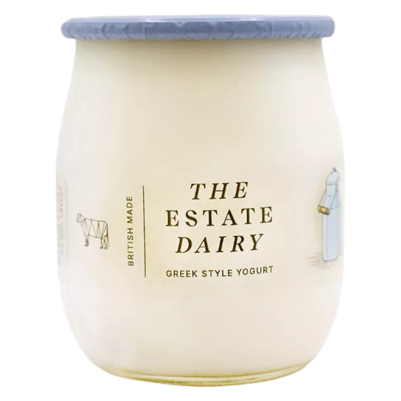 The Estate Dairy Greek Style Yoghurt Natural, 125g : Eggs & Diary fast ...