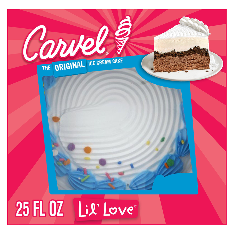 Carvel Ice Cream Cake Chocolate and Vanilla Ice Cream (Serves 5 ...