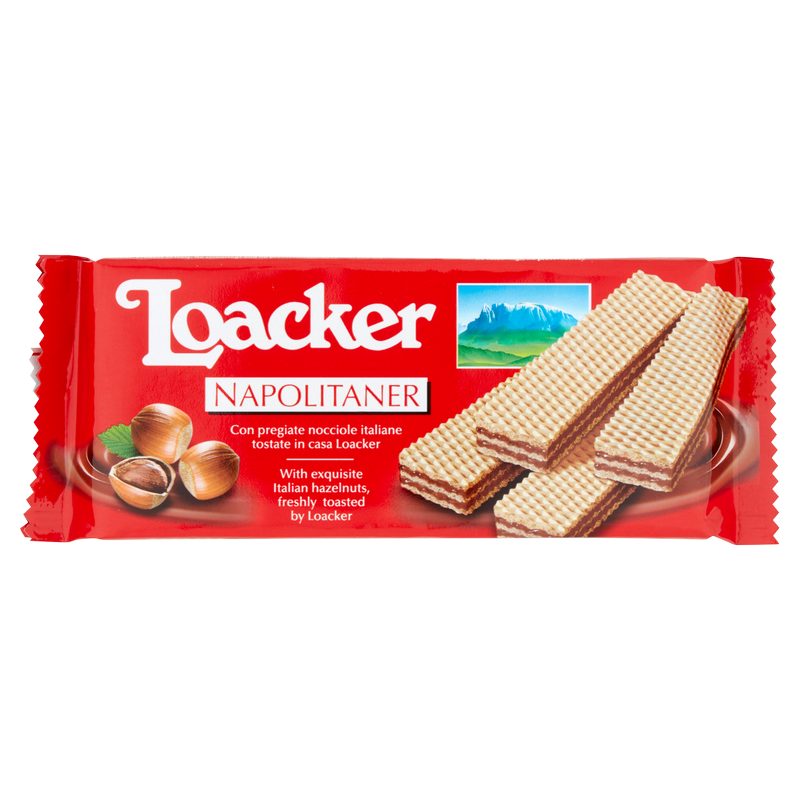 Loacker Napolitaner Wafers, 90g : Snacks fast delivery by App or Online