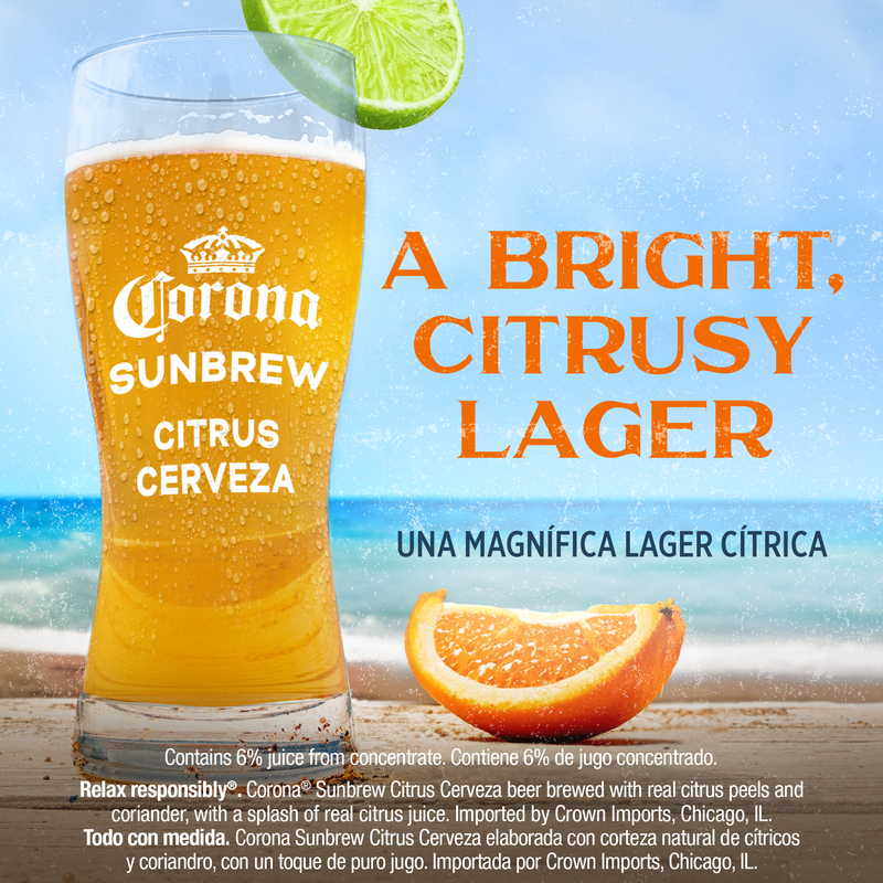 Corona Sunbrew Citrus 24oz Can 4.5% ABV - Delivered In As Fast As 15 ...