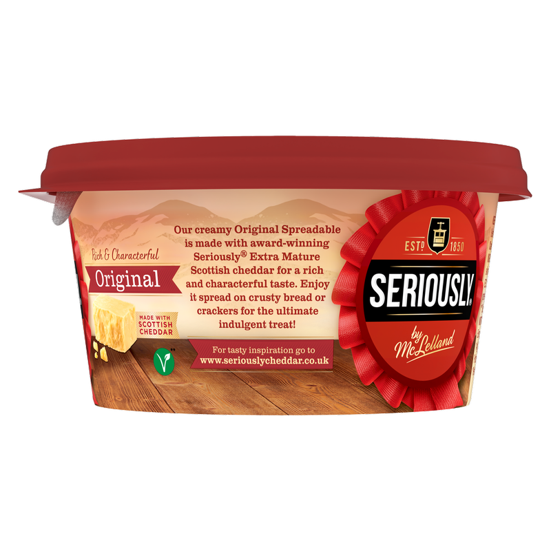 Seriously Spreadable Cheese, 125g : Eggs & Diary fast delivery by App ...