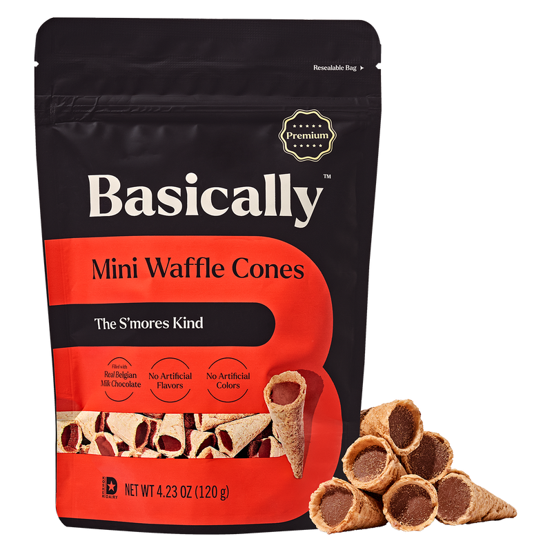 Basically Premium S'mores Mini Waffle Cones - Delivered In As Fast As ...