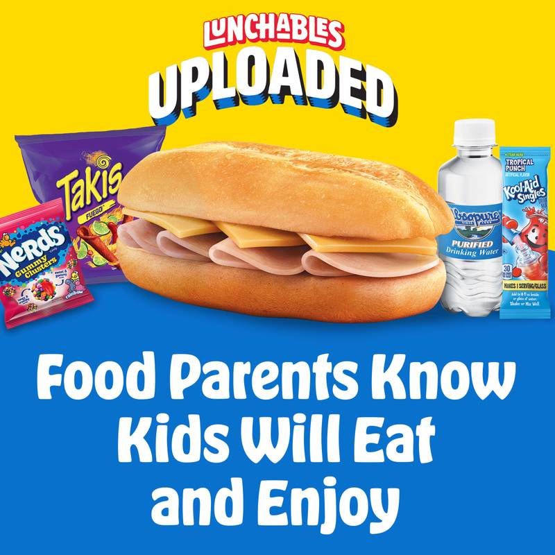 Lunchables Uploaded Turkey and Cheddar Sub Sandwich - 15oz - Delivered ...