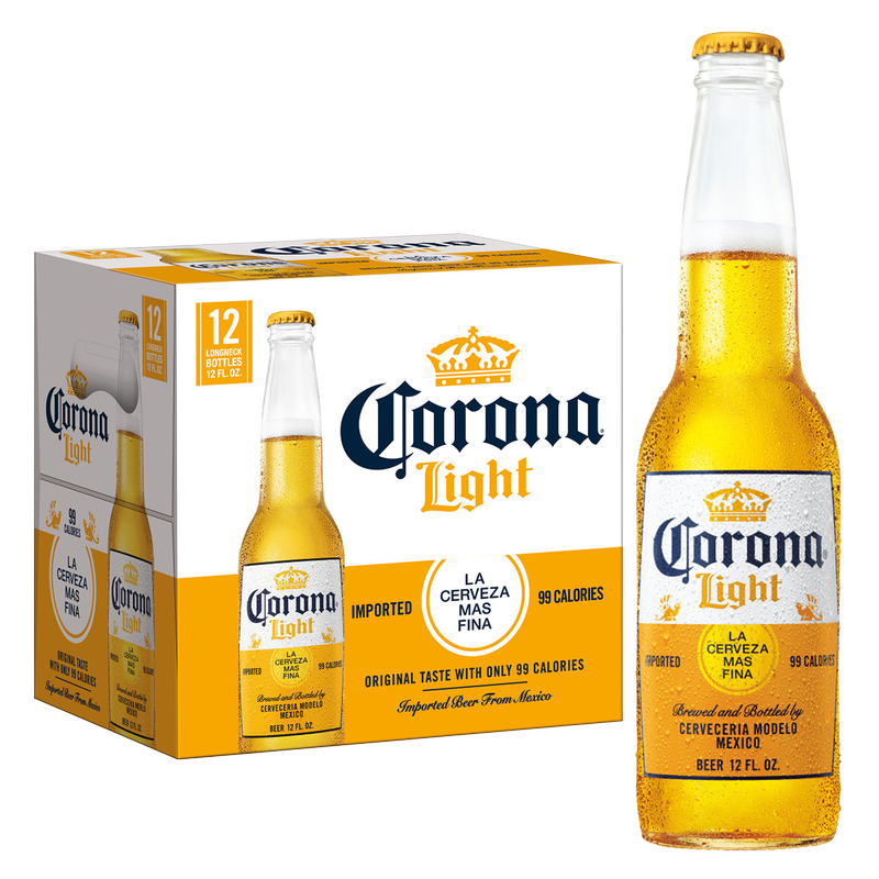Corona Light 12pk 12oz Btl 4.0% ABV - Delivered In As Fast As 15 ...