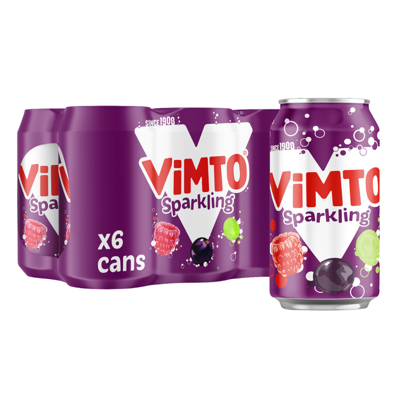 Vimto Sparkling Original, 6 x 330ml : Drinks fast delivery by App or Online
