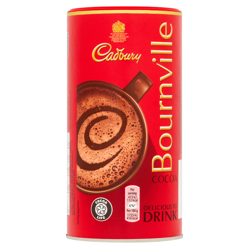 Cadbury Bournville Cocoa Powder, 250g : Food Cupboard fast delivery by ...
