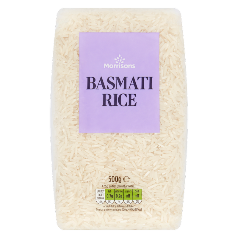 Morrisons Basmati Microwave Rice, 250g : Food Cupboard fast delivery by ...