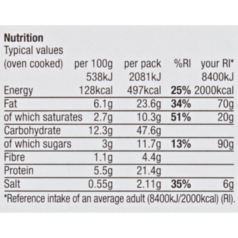 Morrisons Beef Lasagne Frozen, 400g : Frozen fast delivery by App or Online