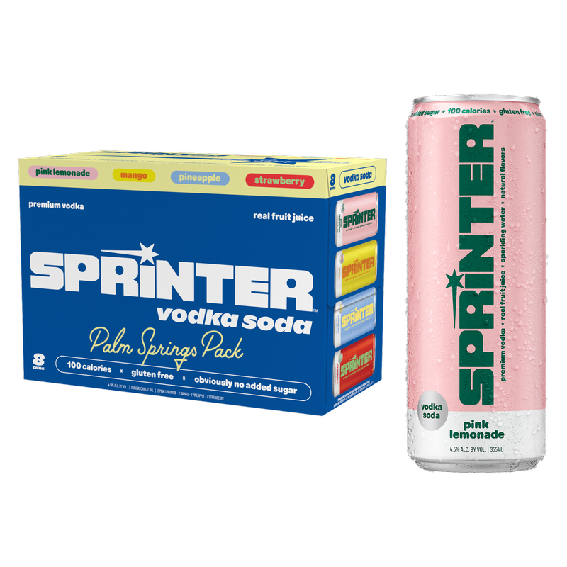 Sprinter Palm Springs Variety Pack 8pk 12oz Can - Delivered In As Fast ...