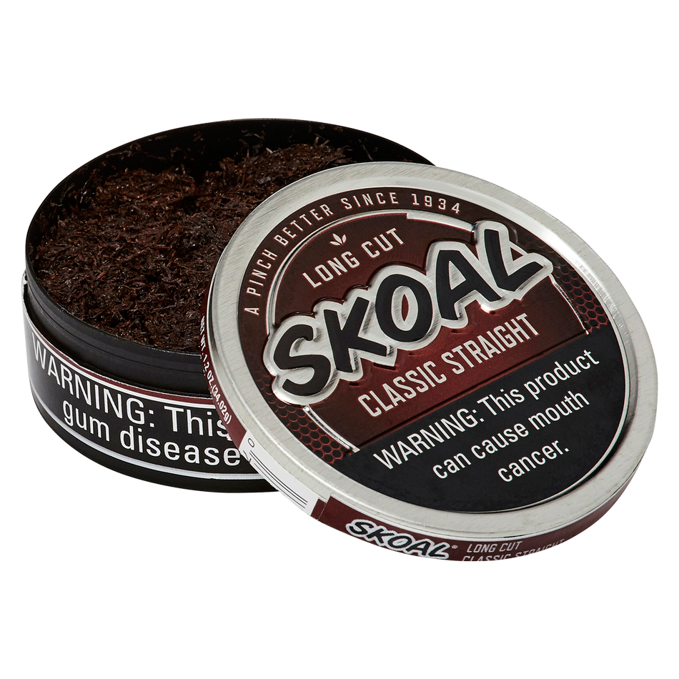 Skoal Classic Straight Long Cut Chewing Tobacco : Smoke Shop fast ...